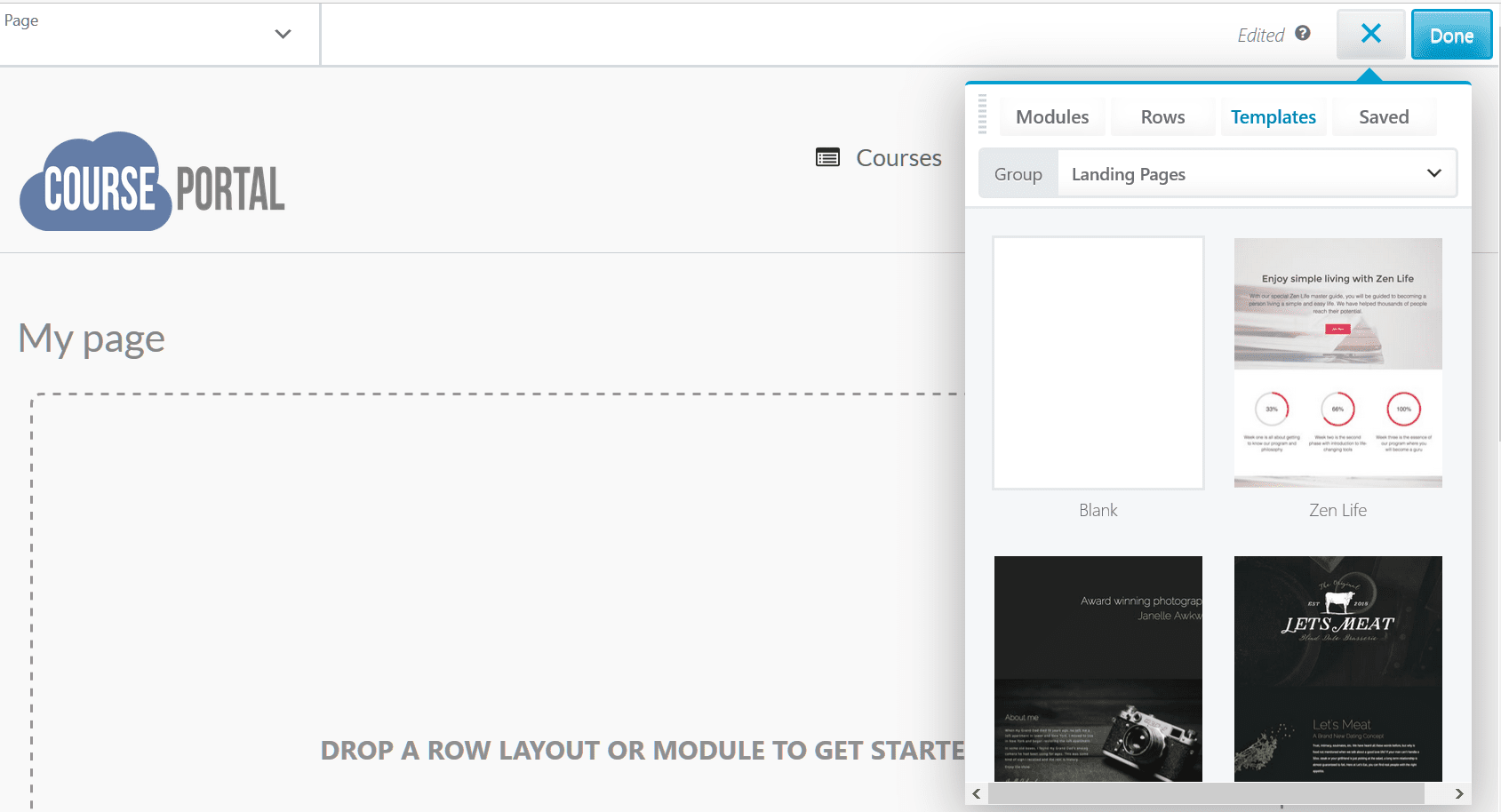 Layout templates overview - SimplyLearn